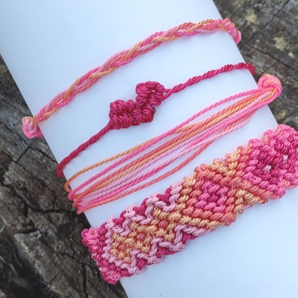 Hand Crafted | Jewelry | Friendship Bracelet Set | Poshmark
